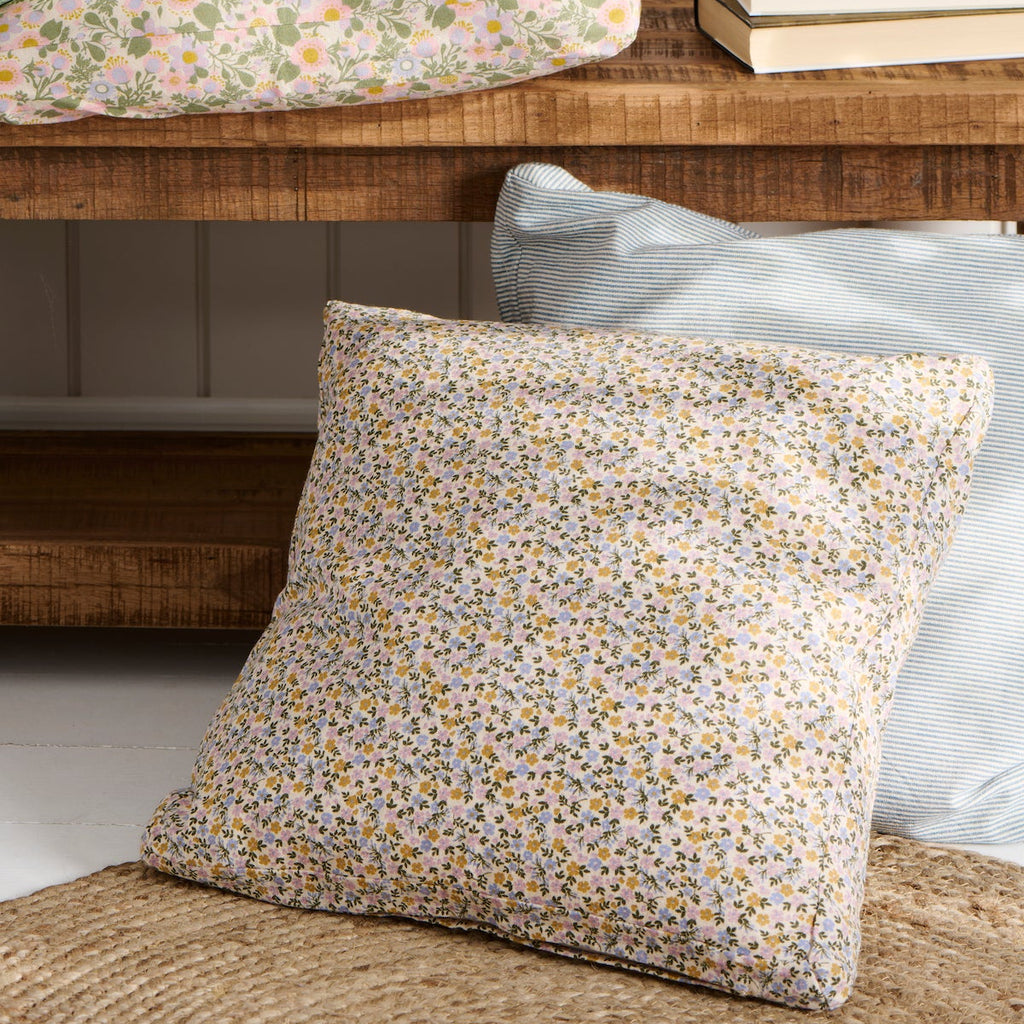 Cotton Box Cushion - Small Flower – Rhool