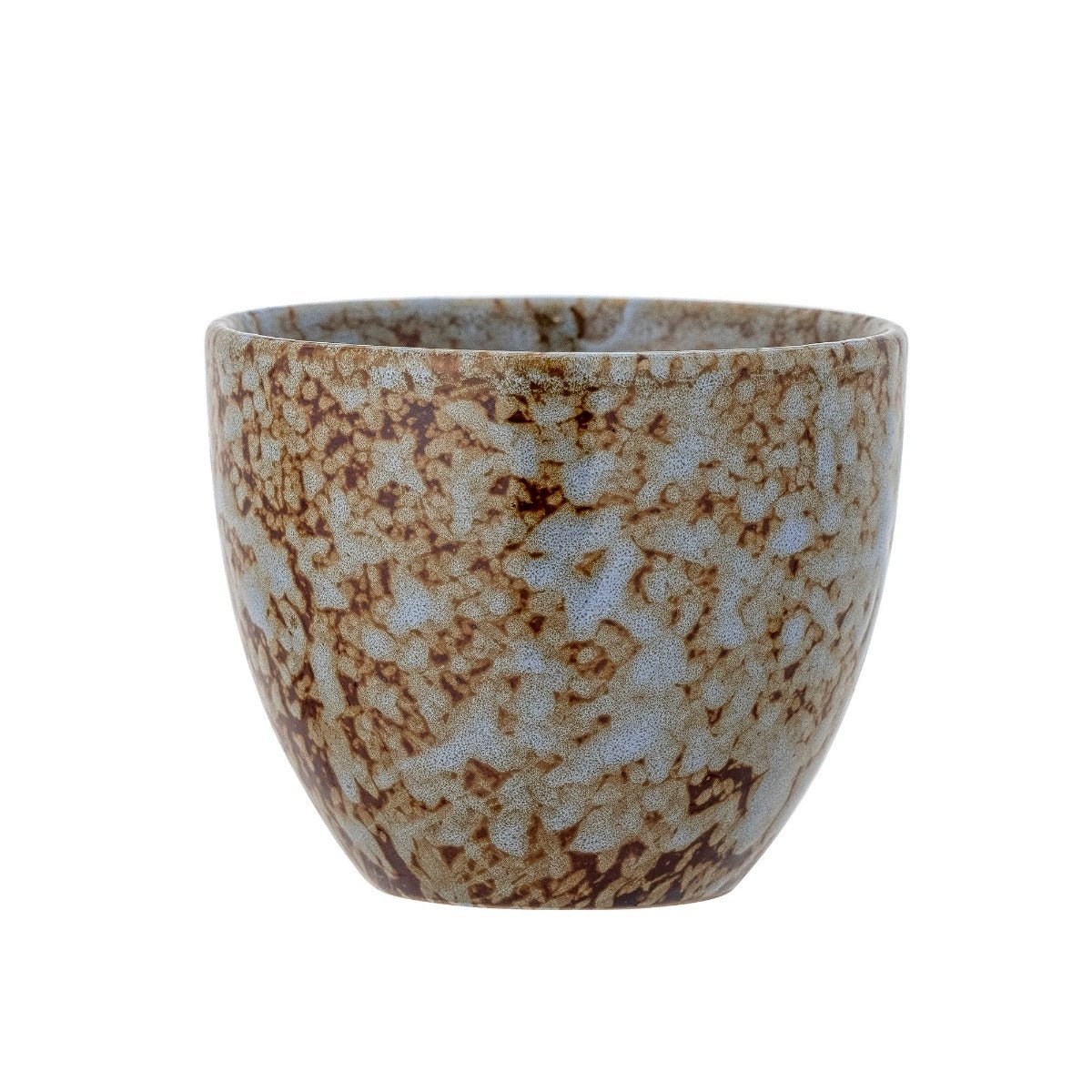 Ceramic Beaker Paula Blue and Brown – Rhool