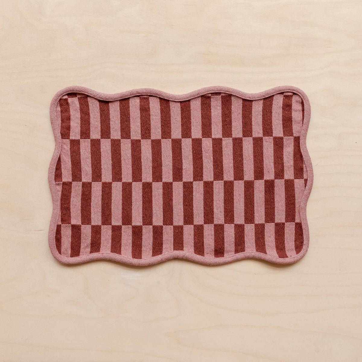 Cotton Placemat - Rose Checkerboard Set of 2 – Rhool