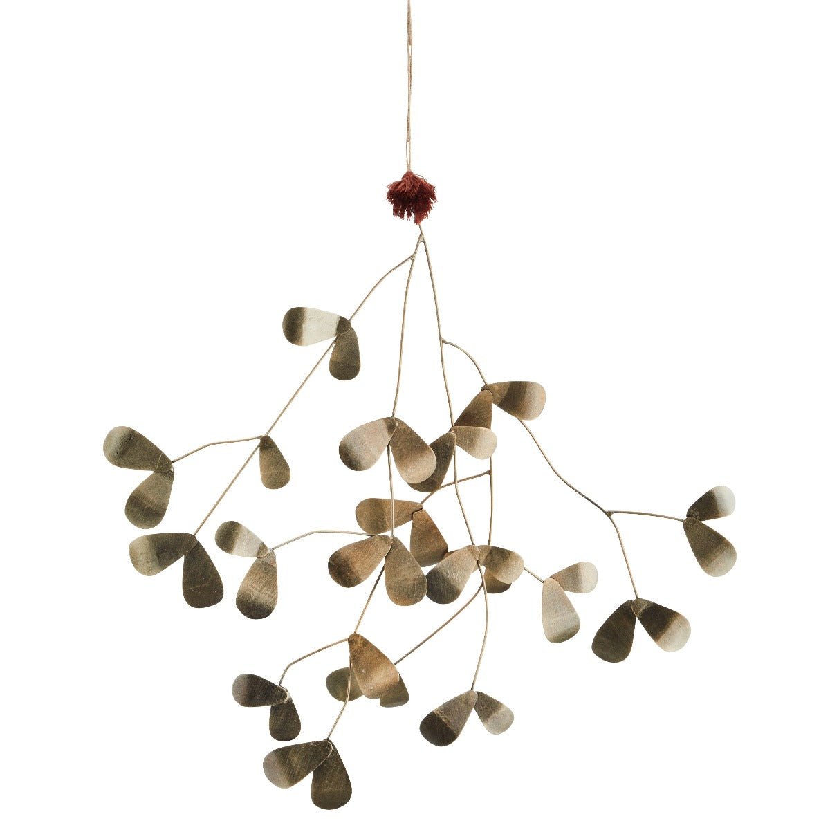 Large Metal Mistletoe Sprig – Rhool
